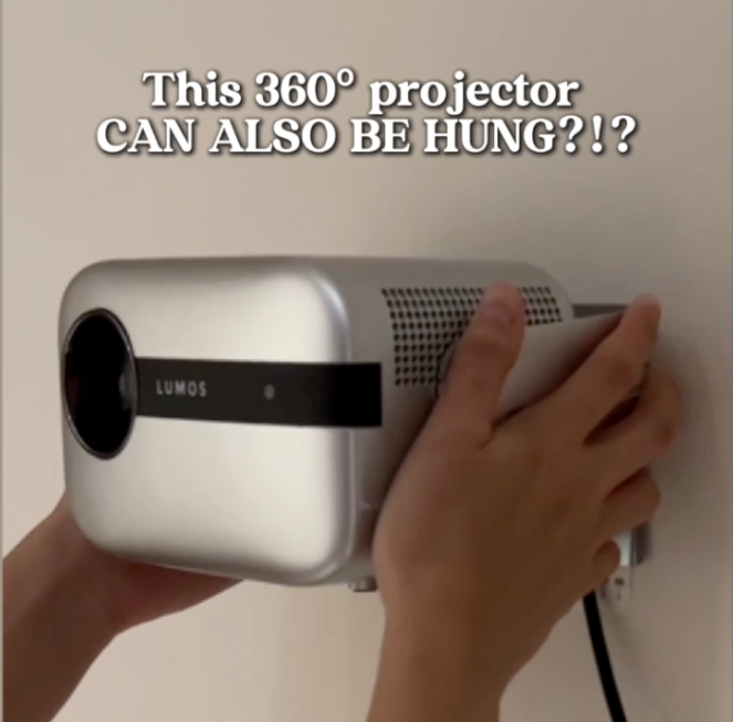 LUMOS FLOAT Home Cinema Projector – LUMOS Projectors